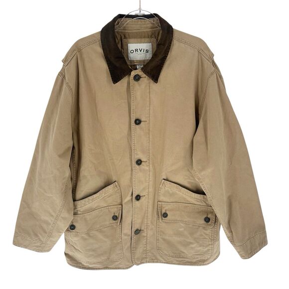 Orvis | Jackets & Coats | Orvis Jacket Mens Xxl Brown Chore Barn Coat ...